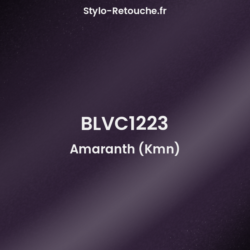 Stylo Retouche Blmc-Rover BLVC1223 (KMN) Amaranth - Stylo-Retouche.fr
