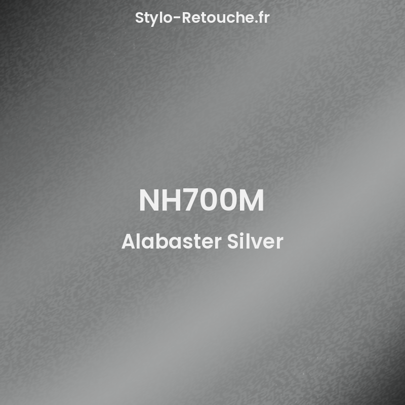 Stylo Retouche Acura NH700M Alabaster Silver - Stylo-Retouche.fr