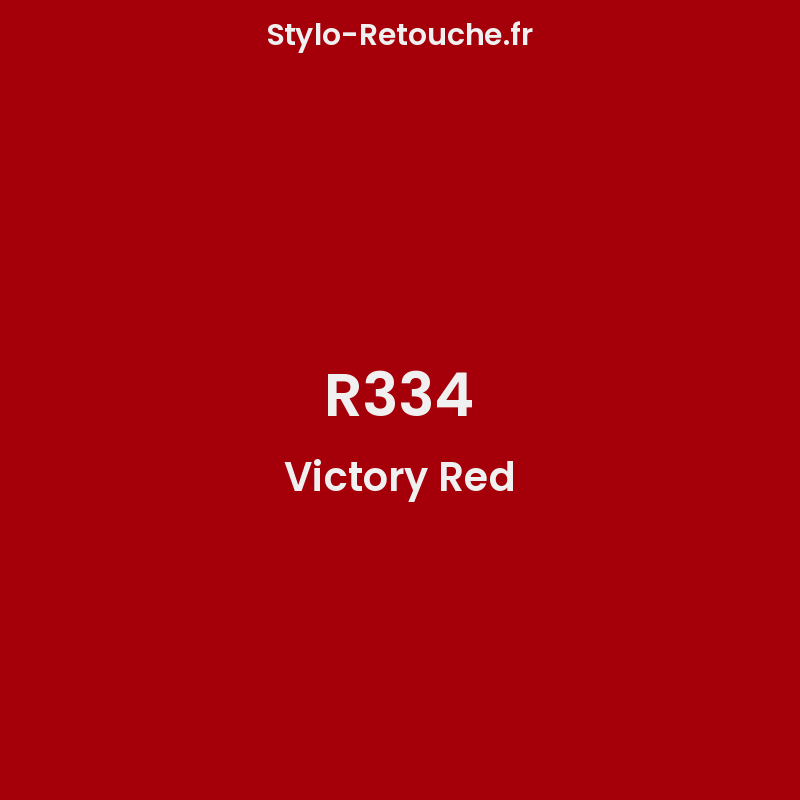 Stylo Retouche Honda Moto R334 Victory Red - Stylo-Retouche.fr