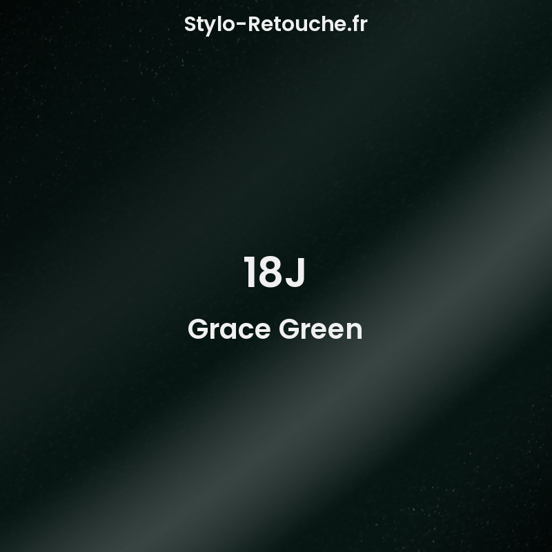 Stylo Retouche Mazda 18J Grace Green - Stylo-Retouche.fr