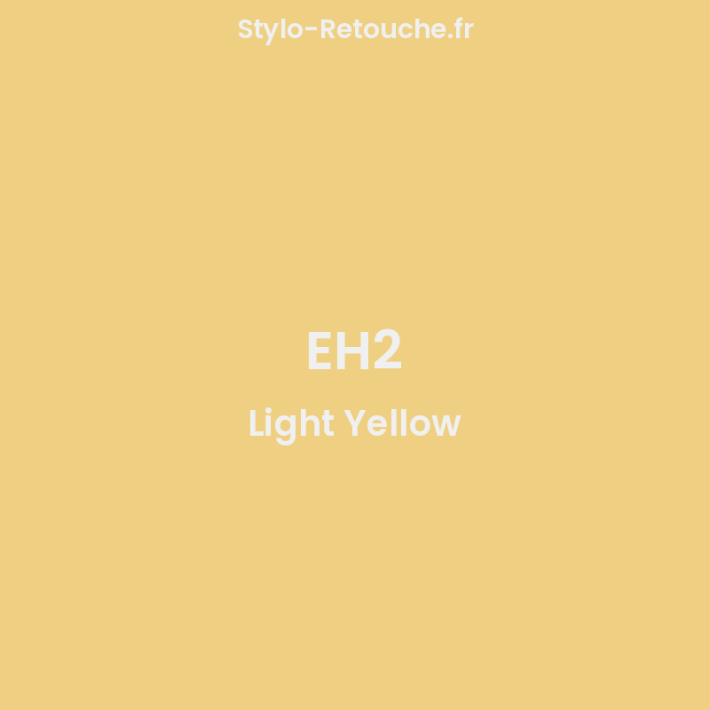 Stylo Retouche Nissan EH2 Light Yellow - Stylo-Retouche.fr