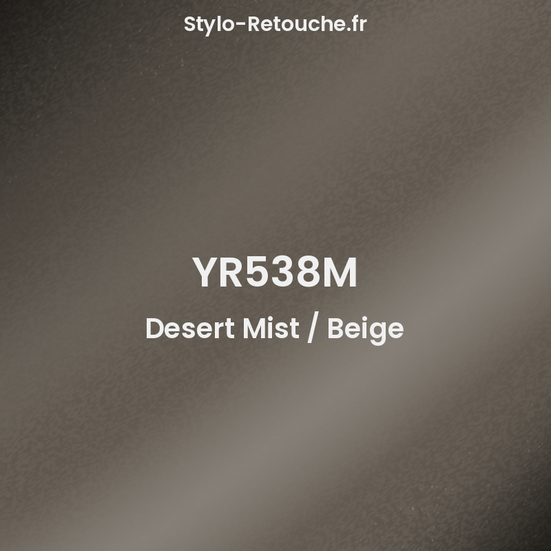 Stylo Retouche Acura YR538M Desert Mist / Beige - Stylo-Retouche.fr