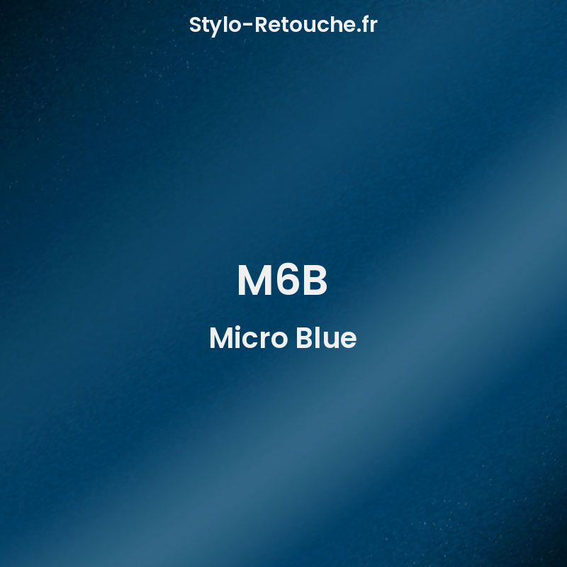 Stylo Retouche Kia M6B Micro Blue - Stylo-Retouche.fr