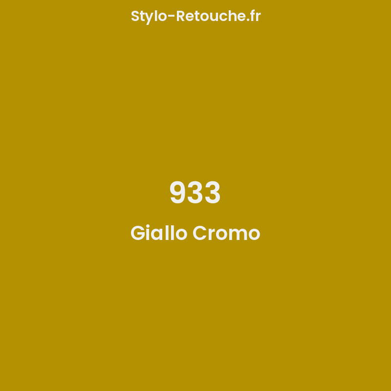 Stylo Retouche Piaggio 933 Giallo Cromo - Stylo-Retouche.fr