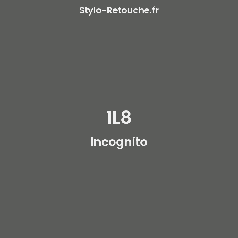 Stylo Retouche Lexus 1L8 Incognito - Stylo-Retouche.fr