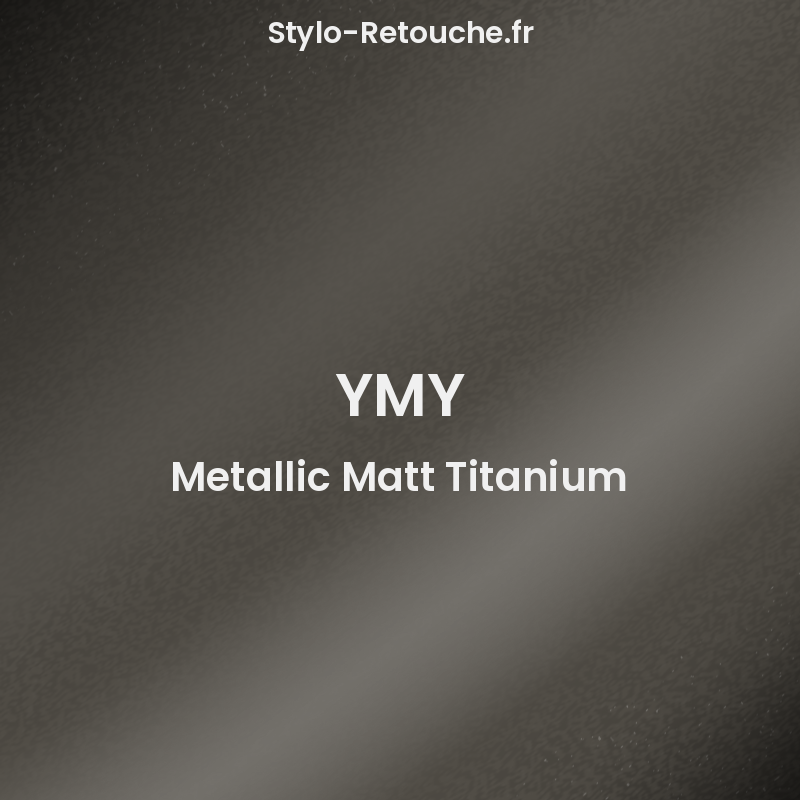Stylo Retouche Suzuki Moto YMY Metallic Matt Titanium - Stylo-Retouche.fr