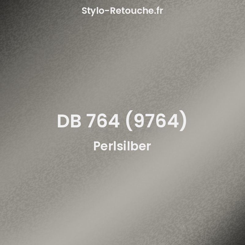 Stylo Retouche Mercedes DB 764 (9764) Perlsilber - Stylo-Retouche.fr