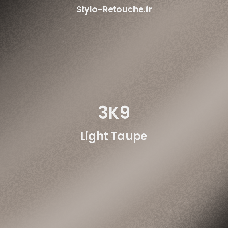 Stylo Retouche Toyota 3K9 Light Taupe - Stylo-Retouche.fr