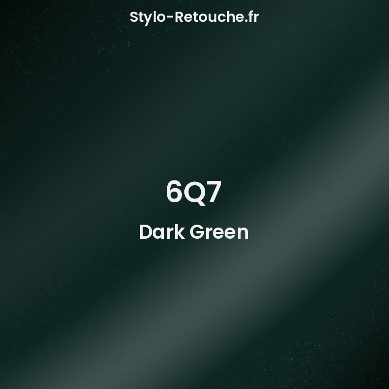 Stylo Retouche Daihatsu 6Q7 Dark Green - Stylo-Retouche.fr